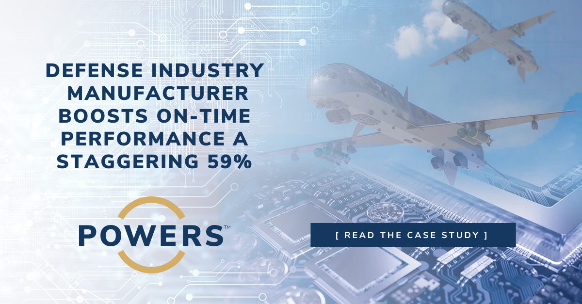 POWERS Boosts On-time Performance by a Staggering 59% for Defense ...