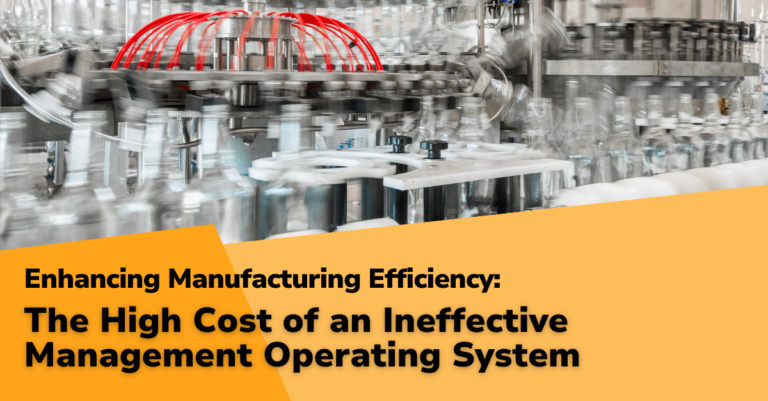 Enhancing Manufacturing Efficiency: Part 4 - The High Cost of an ...